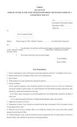 Format of Forwarding Letter FORWARDING LETTER (To be filled in ...