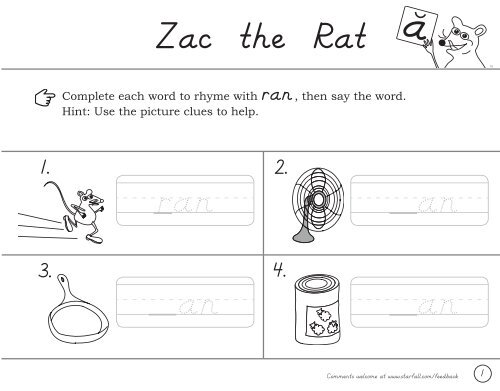 Zac the Rat - Starfall