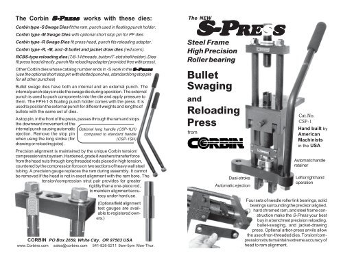 Bullet Swaging Process