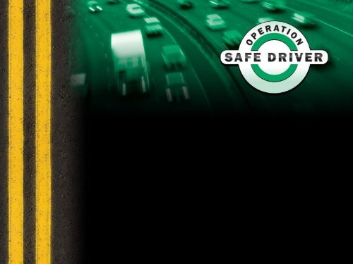 Operation Safe Driver Powerpoint Presentation - Commercial ...