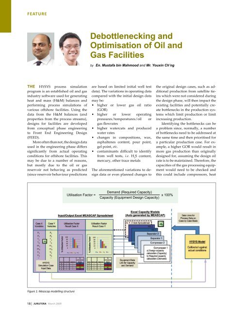 Debottlenecking and Optimisation of Oil and Gas Facilities