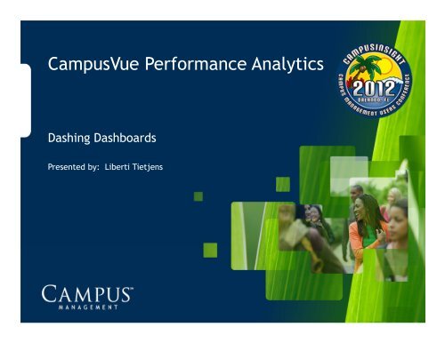 CampusVue Performance Analytics - CampusInsight