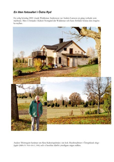 En liten fotosafari i Östra Ryd