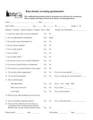 Patient Medical History Form