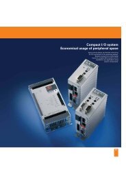 ACOPOSmicro Drive system