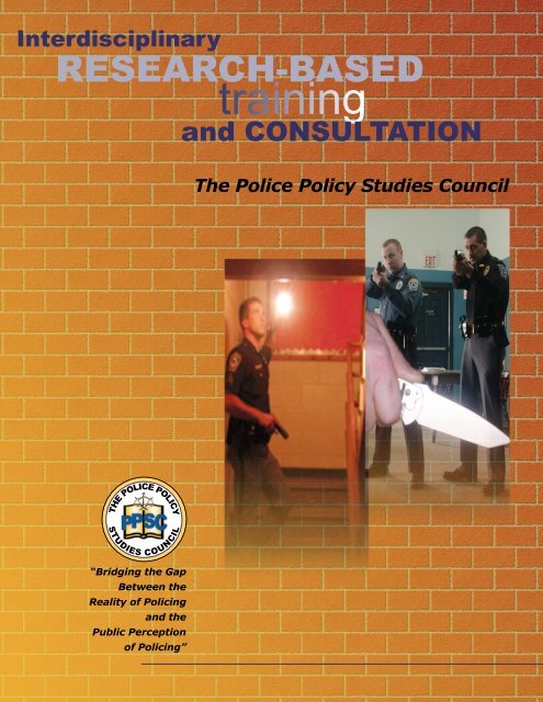 training - The Police Policy Studies Council
