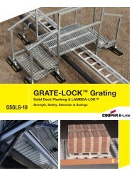 BAR GRATING CATALOG - Grating Pacific