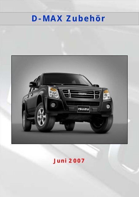 Isuzu D Max Zubehr