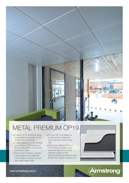Armstrong Metal Asma Tavan (Ä°ngilizce) - Mardav