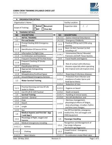 Airline Cabin Crew Training Course Textbook Pdf - hyperkindl
