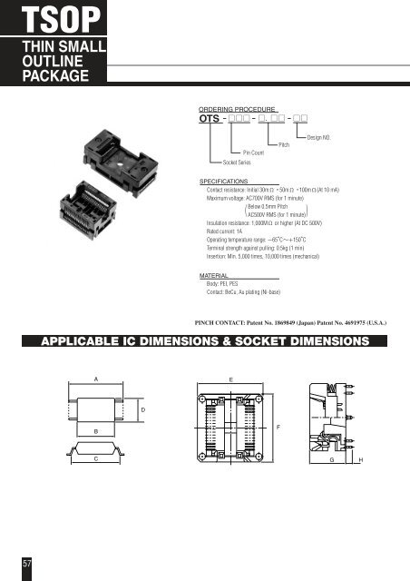 tsop thin small outline package