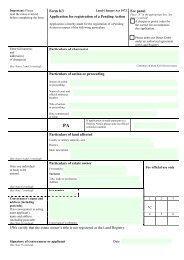 Form K16 - Application for an Official Search ... - Land Registry