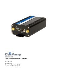 GUARDIANâ ¢ SERIAL RADIO MODEM - CalAmp