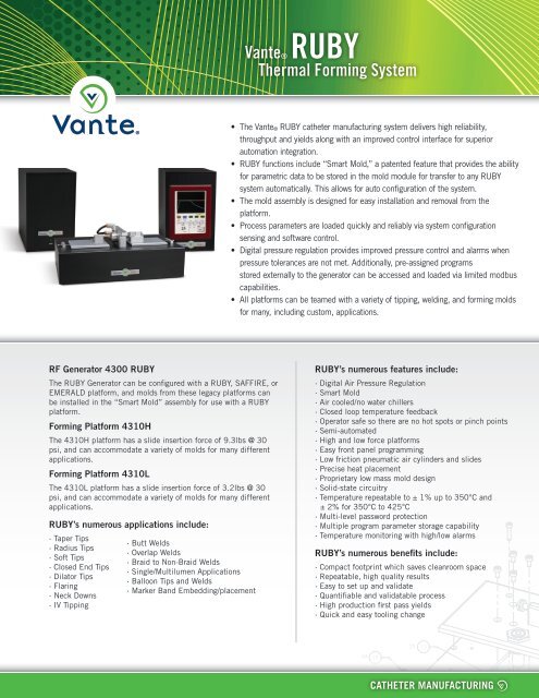 Download Brochure - Vante