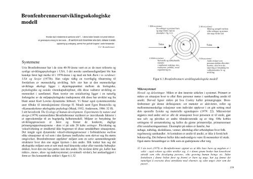 Bronfenbrenners utviklingsøkologiske modell