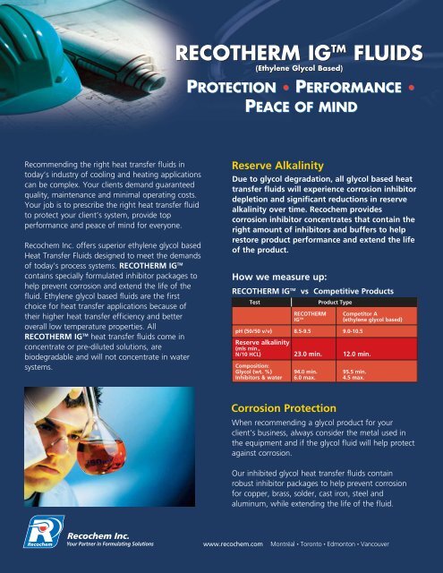 Recochem Logo Recochem Switches Sponsors