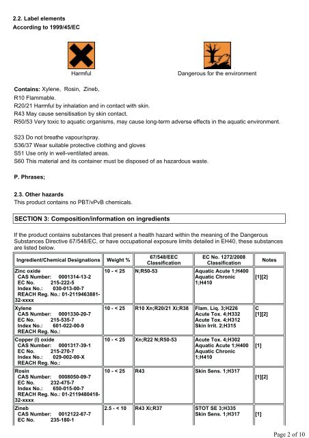 Page 2 of 10 2.2. Label e