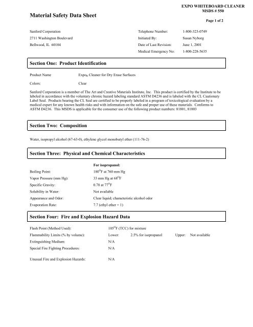 Expo Whiteboard Cleaner