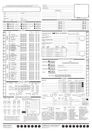 Exalted 2nd Edition Character Sheet - Exalted 2e Character Sheets