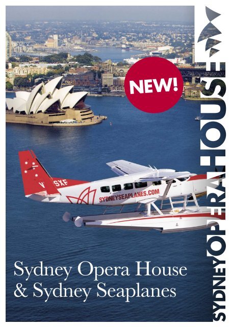 Sydney Opera House Seaplane brochure