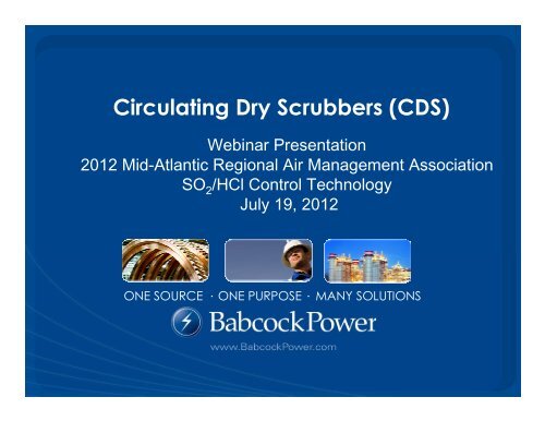 Circulating Dry Scrubbers