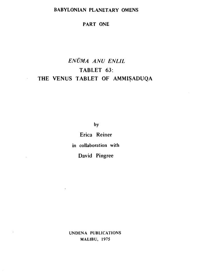 Cuneiform Tablet Enuma Anu Enlil Tablets 26 And 27 The Met