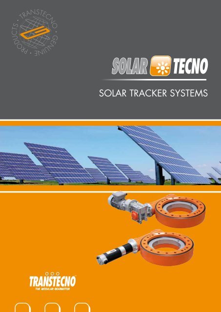 SOLAR TRACKER SYSTEMS - Transtecno