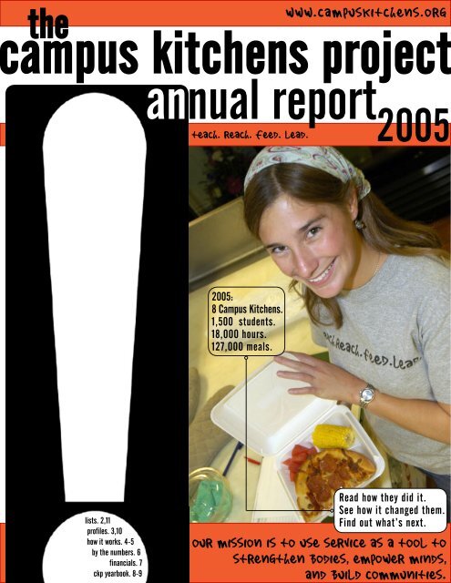The Campus Kitchens Project
