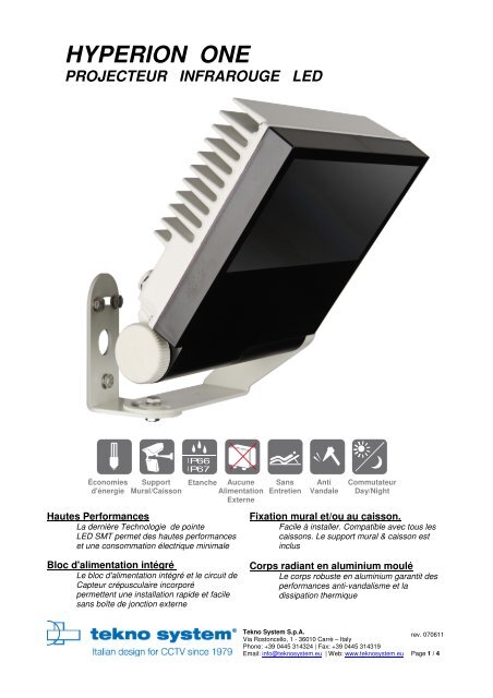 HYPERION ONE - Tekno System