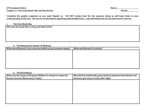 Chapter 27 Reading Guide