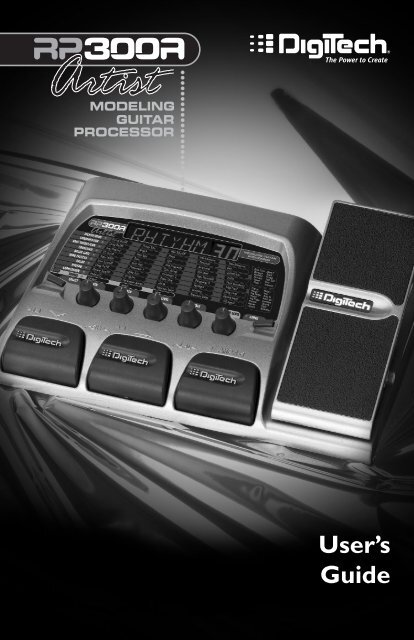 RP300A Manual.pdf - Digitech