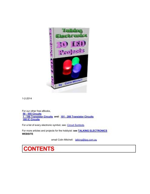 30 LED Projects.pdf - Talking Electronics