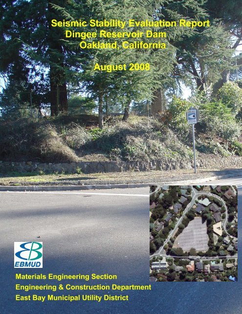 Dingee Reservoir Final Seismic Report - East Bay Municipal Utility ...