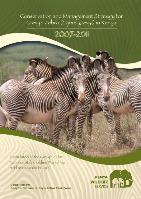 Conservation and Management Strategy for Grevy's Zebra