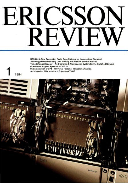 RBS 884 A New Generation Radio Base Stations for the American ...