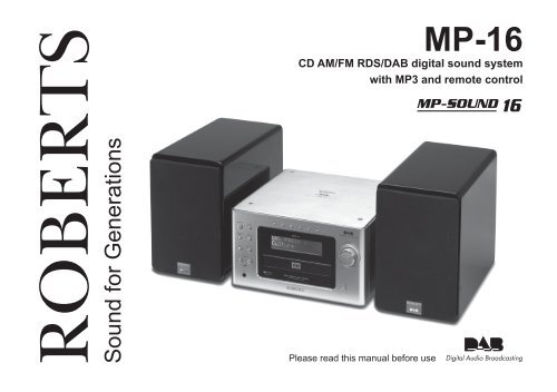 MP-16 - Roberts Radio