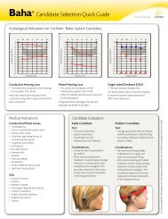Cochlear™ Baha® BI300 Implant System
