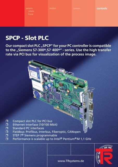 SPCP - Slot PLC - TR Electronic