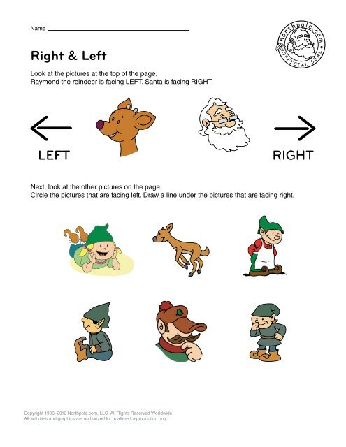 Right & Left RIGHT LEFT