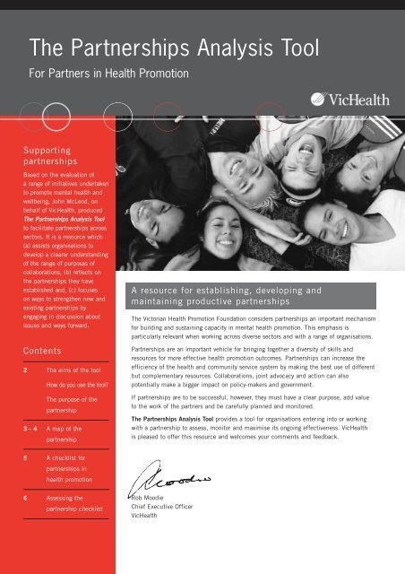 The Partnerships Analysis Tool