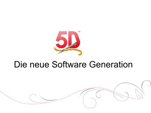Präsentation zu PFAFF 5D™ Embroidery System