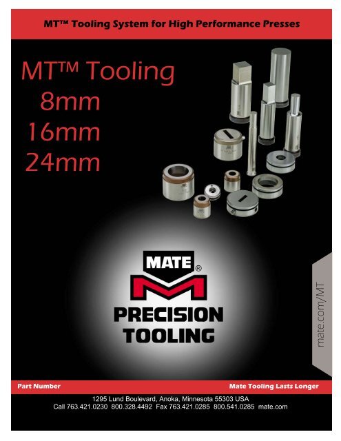 MTâ ¢ Tooling Catalog - Amatex