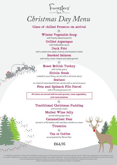 Christmas Day Menu A4 v3 - Center Parcs