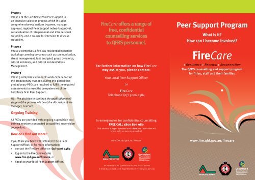 FireCare - Queensland Fire and Rescue Service