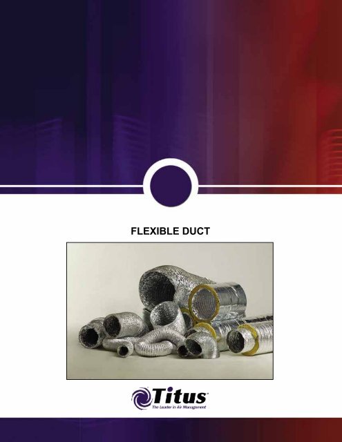 FLEXIBLE DUCT - Ruskin Titus Gulf
