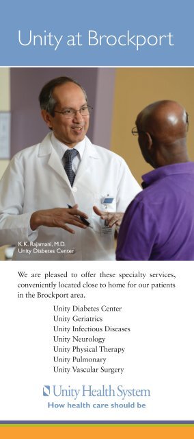 Unity at Brockport - Unity Health System