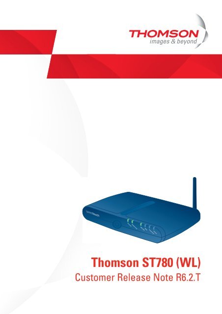 Thomson ST780 (WL) - SpeedTouchforum