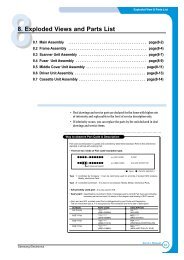 8. Exploded Views and Parts List