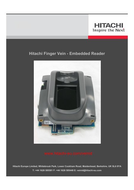Embedded Reader Brochure.pdf - Hitachi Europe