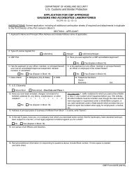 INWARD CARGO MANIFEST FOR VESSEL UNDER FIVE ... - Forms